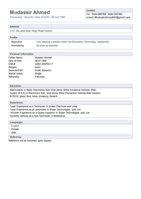 muhammad shariq | DOC
