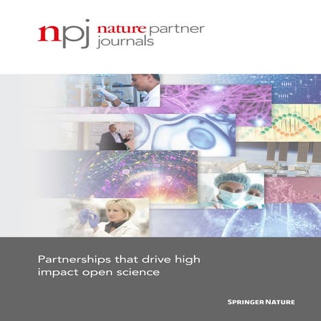 2016 Nature Partner Journals Prospectus | PDF