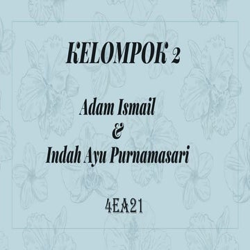 Tugas Akhir - Adam Ismail - 4EA21 | PPTX
