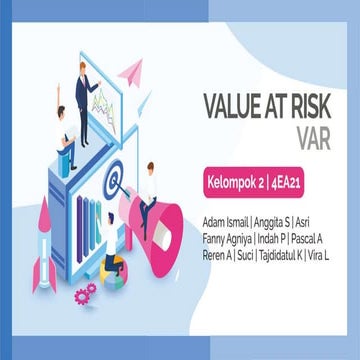 MATERI VALUE AT RISK (VAR) | PPTX