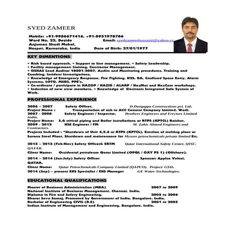 SYED CV Updated | PDF