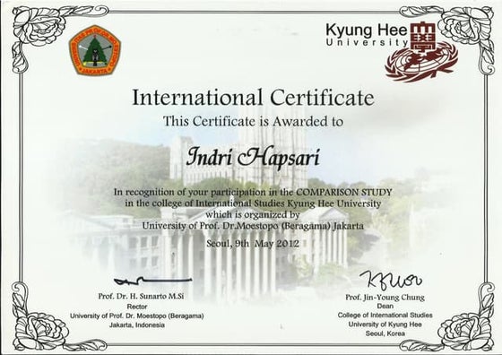 Certificate Comparison Study - University of Seoul | PDF