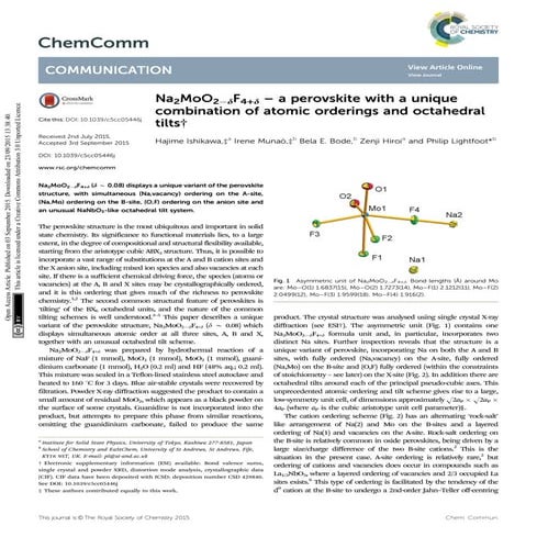 Munao_Chem Comm | PDF