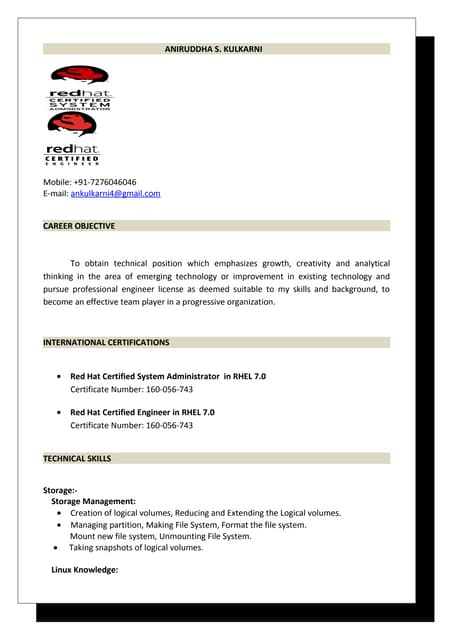 mycv | DOC | Computing | Technology & Computing