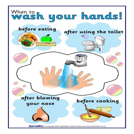 Personal hygiene wash your hands | PDF