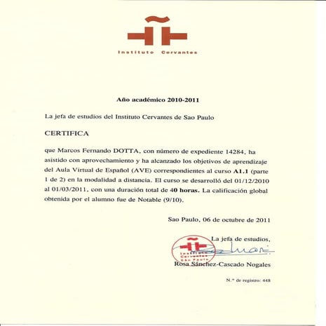 Spanish Certificate Basic 1 - Cervantes | PDF