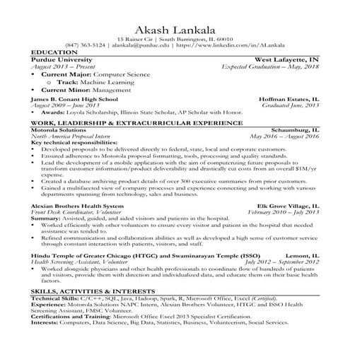 AkashL_Resume | PDF