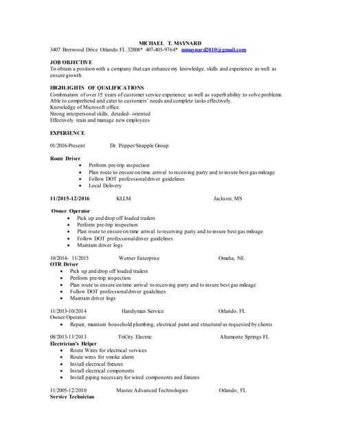 Xavier Tisdell Resume | DOCX | Auto Repair | Automotive