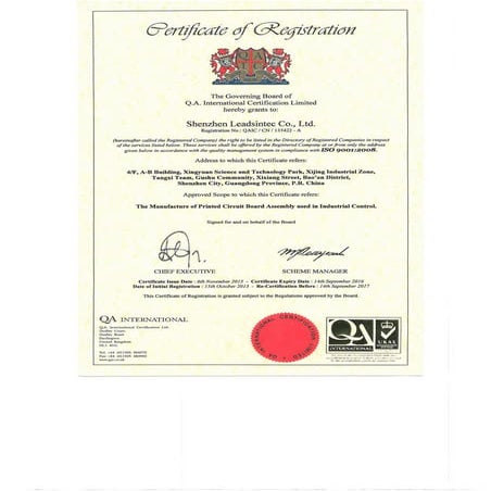 ISO Certificate | PDF