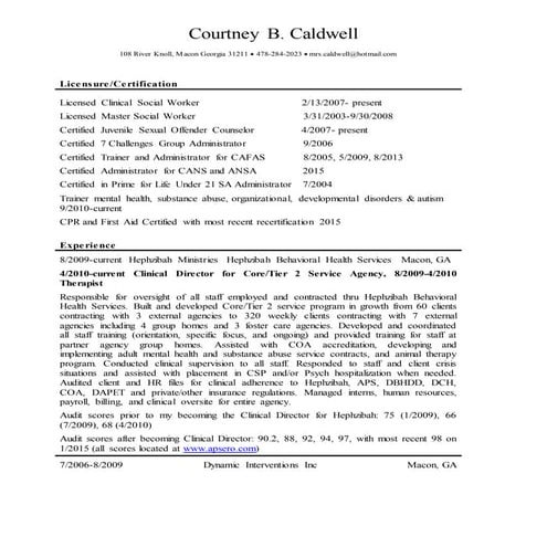 Court 2015 Resume | PDF