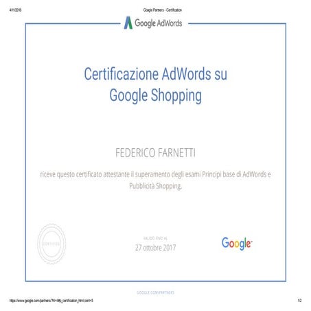 Google_Adwords_Certification | PPT