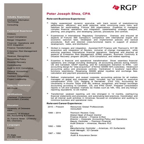 Peter Shea profile | DOCX
