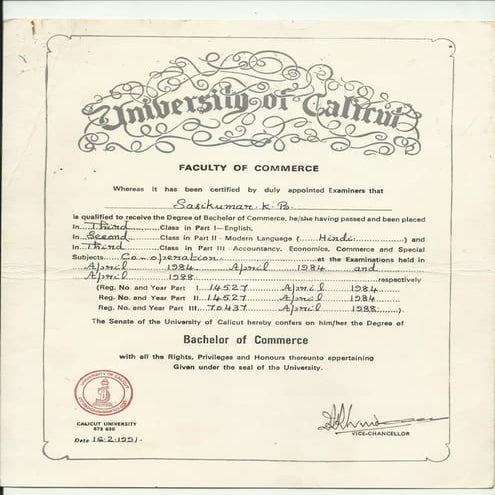 Certificate-Bcom | PDF