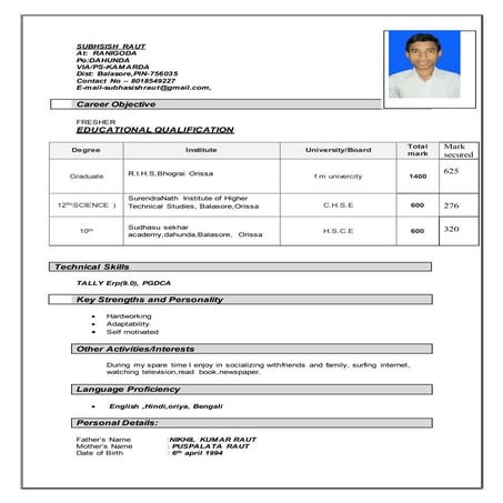 my c.v | DOCX