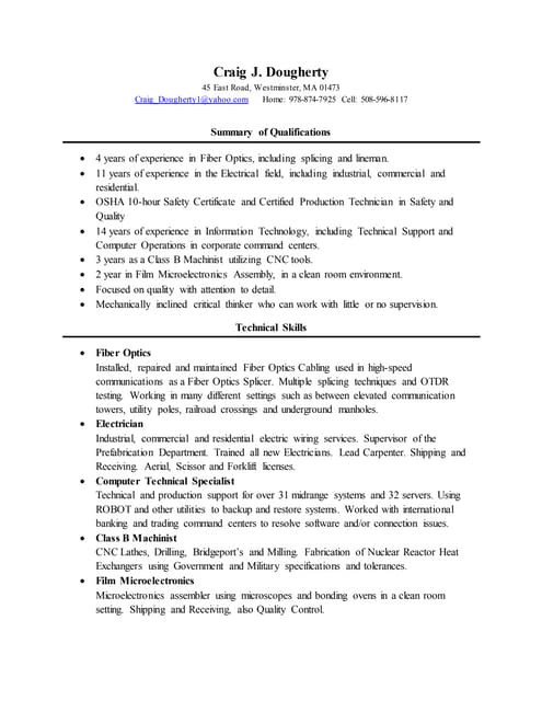 Brutus Barnes resume | PDF