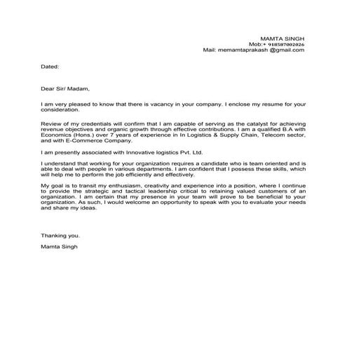 Marcia Jeffrey Resume | PDF