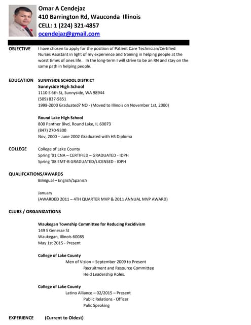 James Martin basic resume | PDF
