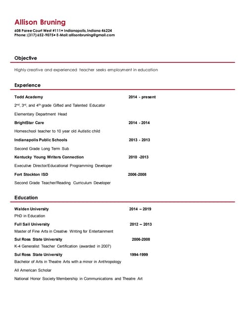 Jeff Resume (updated) | PDF