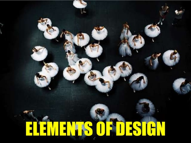 Elements of design | PPTX