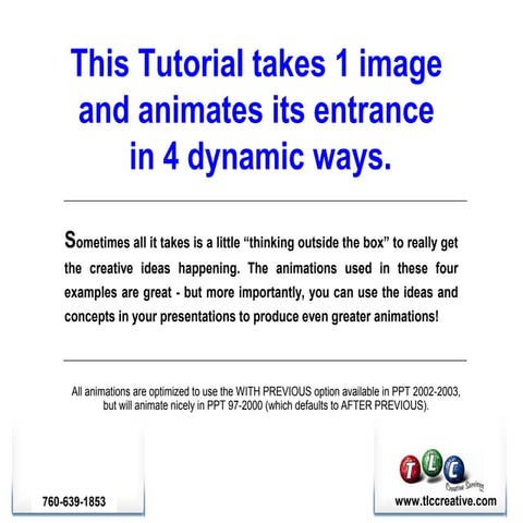Image Scrolling Tutorial in PowerPoint | PPTX