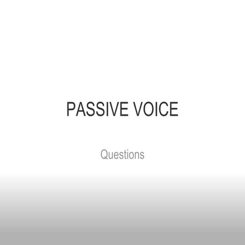 4 eso unit_5_grammar_2_passive_questions | PPT