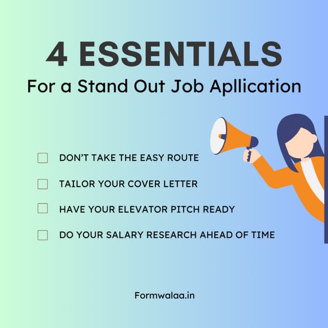 4 Essentials for Crafting a Stand-Out Job Application | PDF