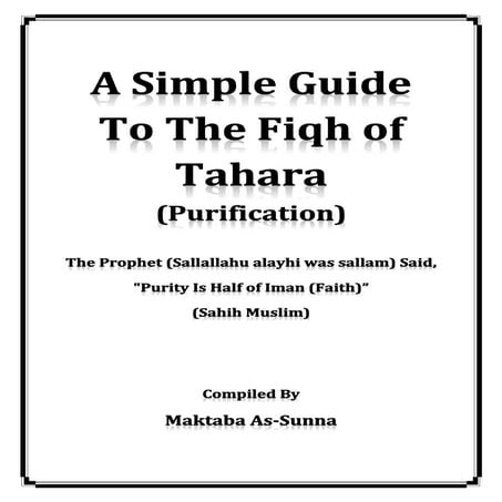 A simple guide to the description of the ablution of the prophet | PDF
