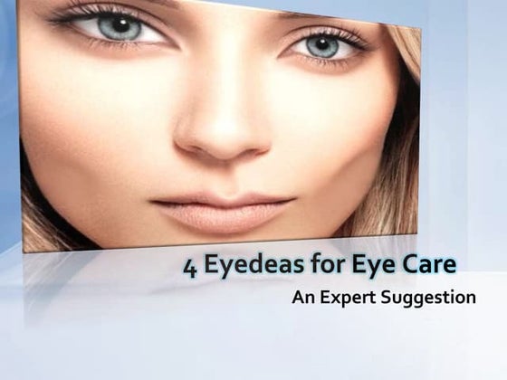 Nitin Doshi - Eye Care Tips | PDF