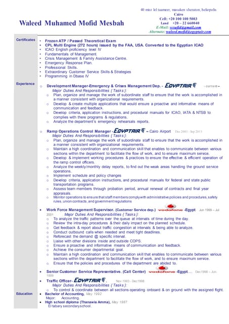 Benny Admin & Operations CV | PDF | Air Travel | Travel Type