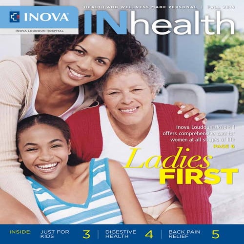 COVER STORY, Inhealth, Inova Loudoun Hospital | PDF