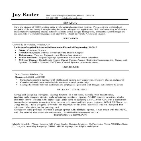 jay--resume | PDF