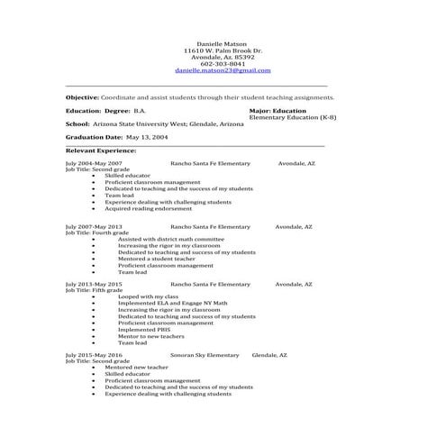 Resume 2015 | DOC | Professional School | Postgraduate Education