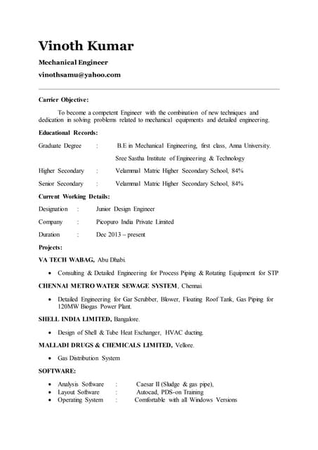 Jawed CV (2) | PDF