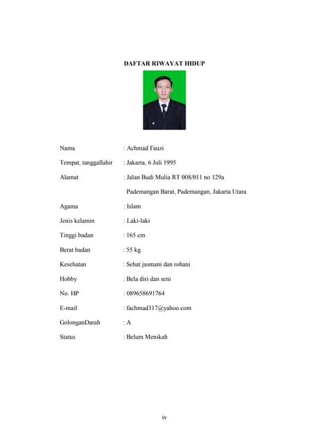 Cv hesty ayu anggraeni | PDF