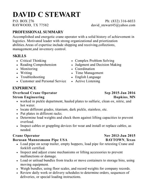 production resume | PDF