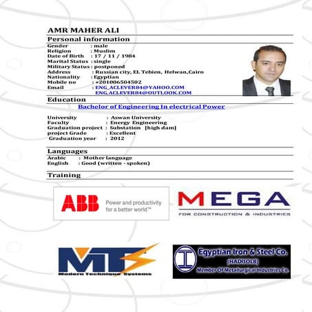 Talel cv | PDF