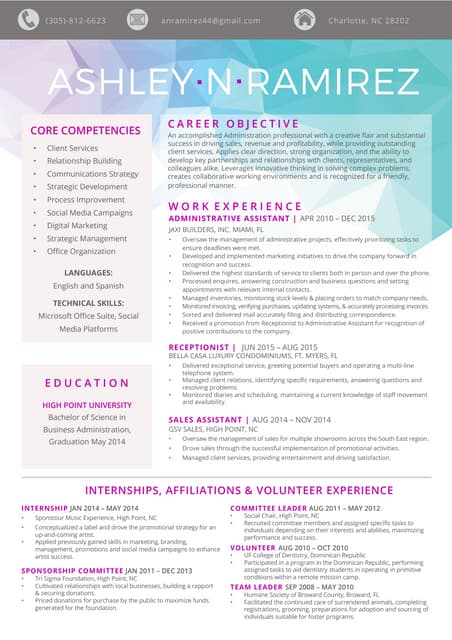 Kelley Fertitta Resume 2015 | PDF