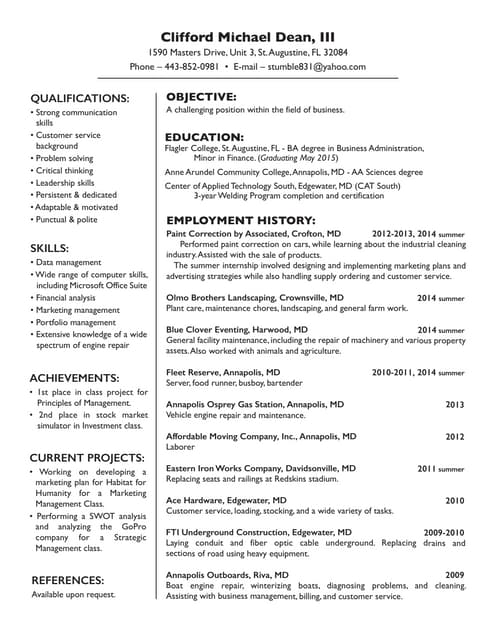 toms resume 2016 | PDF | Technology & Computing