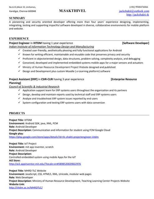 Resume ashwani prasad | PDF | Operating Systems | Computer Software and Applications