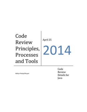 Code review guidelines | PDF