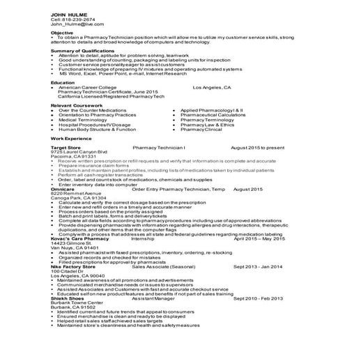John Hulme Resume | DOCX