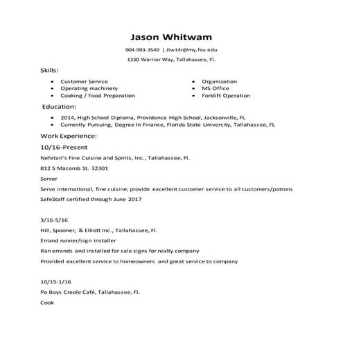 Girma's Job Resume 3 1 2015 | DOCX