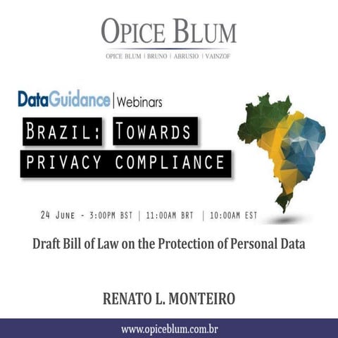 Draft Bill on the Protection of Personal Data | PPT