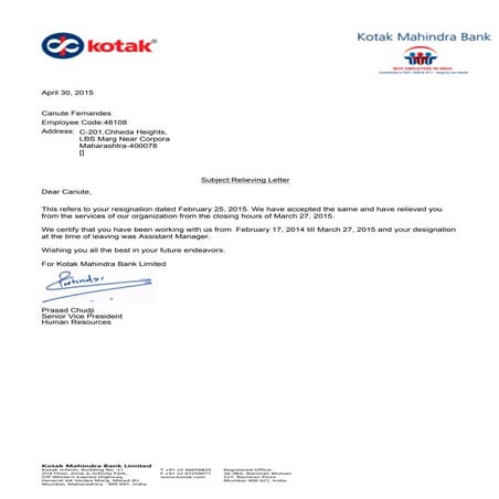 Relieving Letter_RBL BANK