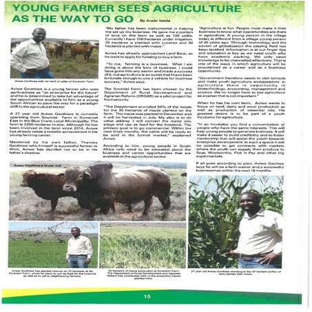 Interview Mr Gxothiwe | PDF