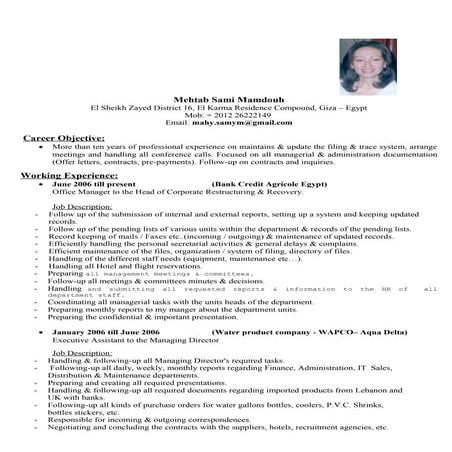 Mariam Resume. | PDF
