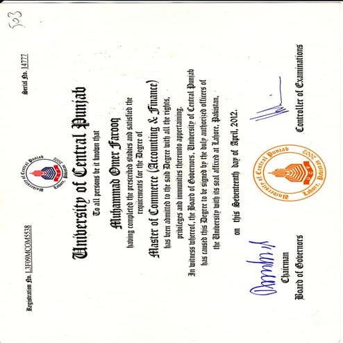 masters degree | PDF