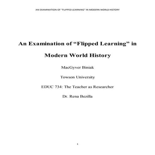 Designing Effective Flipped Learning Experiences | PDF