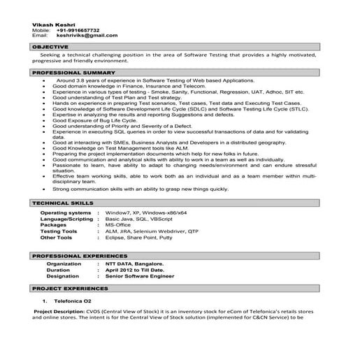 2.9 years_Infosys_Resume-1 | DOCX