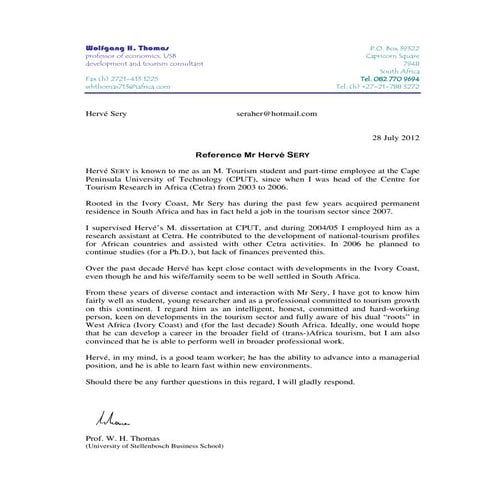 Reference for RH SERY | PDF